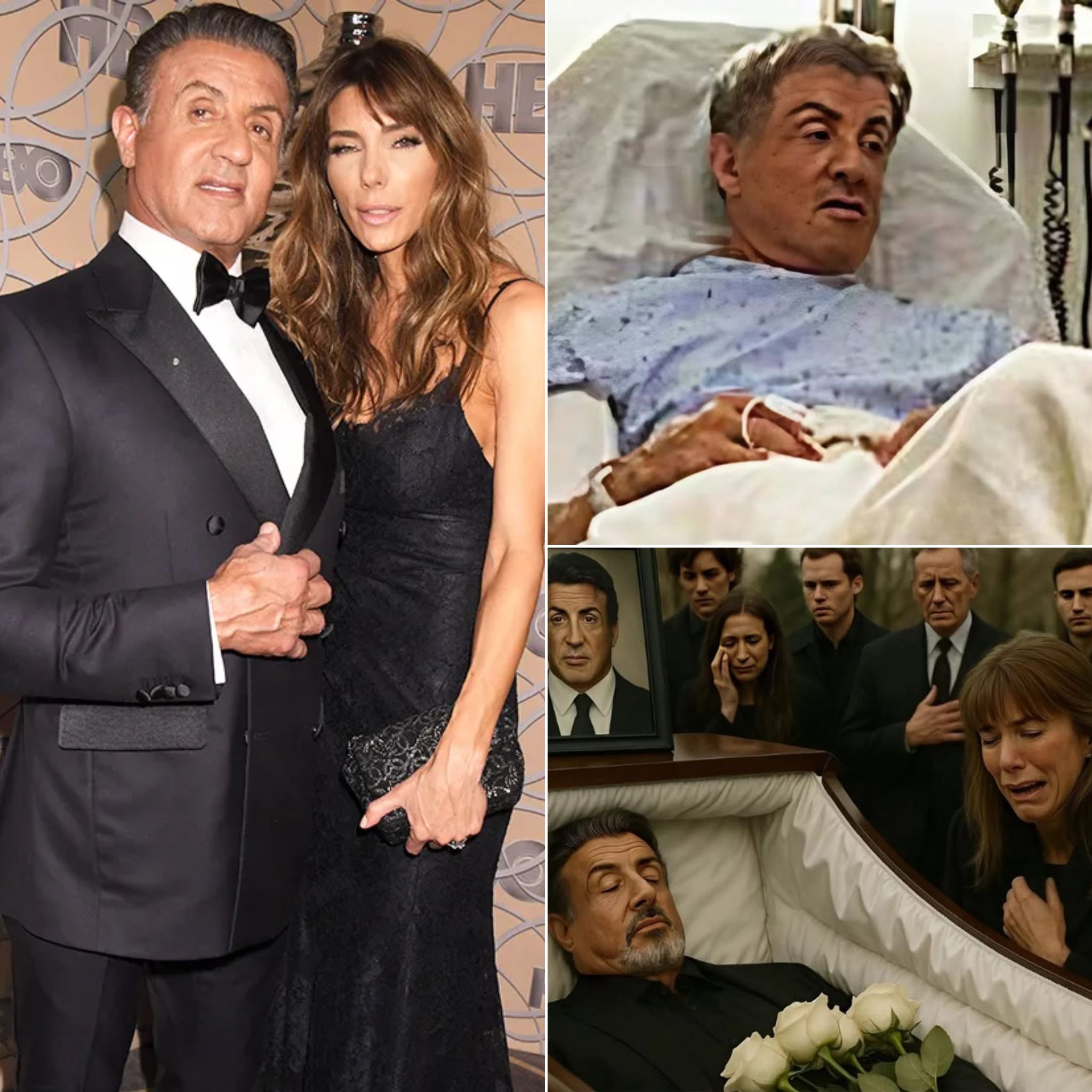 NEWS FLASH: Hollywood is quiet this evening. Every screen has Sylvester Stallone's name once ...